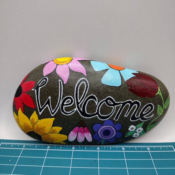 Welcome Rocks - Etsy