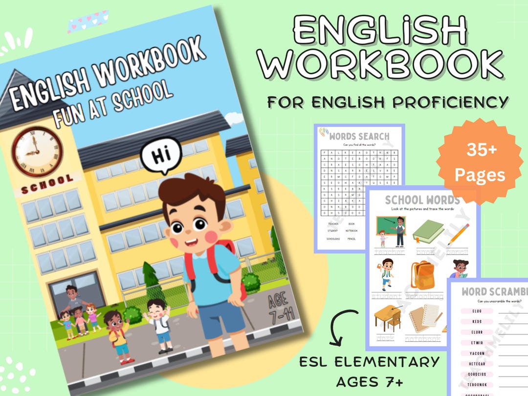 Ready for School English Workbook: Read and Write for Elementary and ...