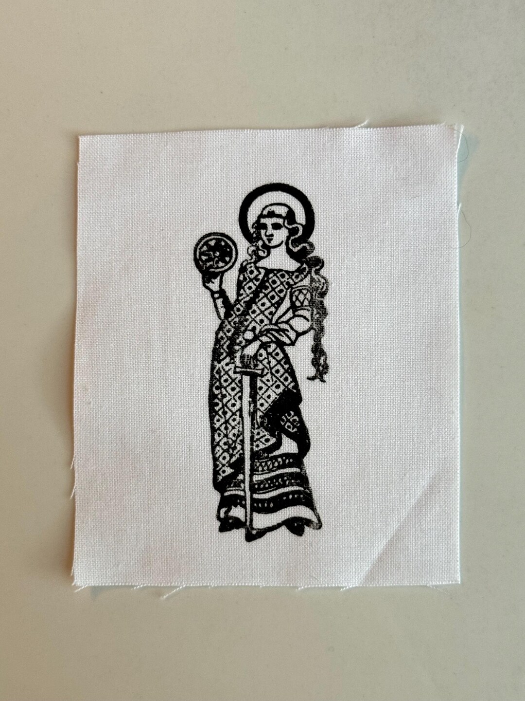 Medieval Lady Patch Medieval Patch Linocut Patch Linocut Patch - Etsy