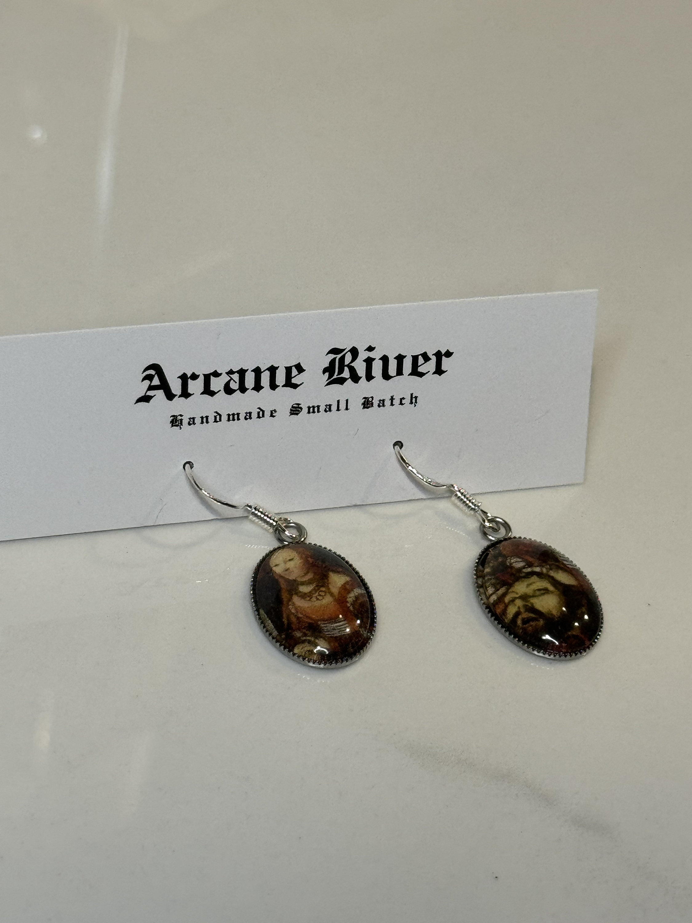 Judith With the Head of Holofernes | Art History Earrings - Etsy