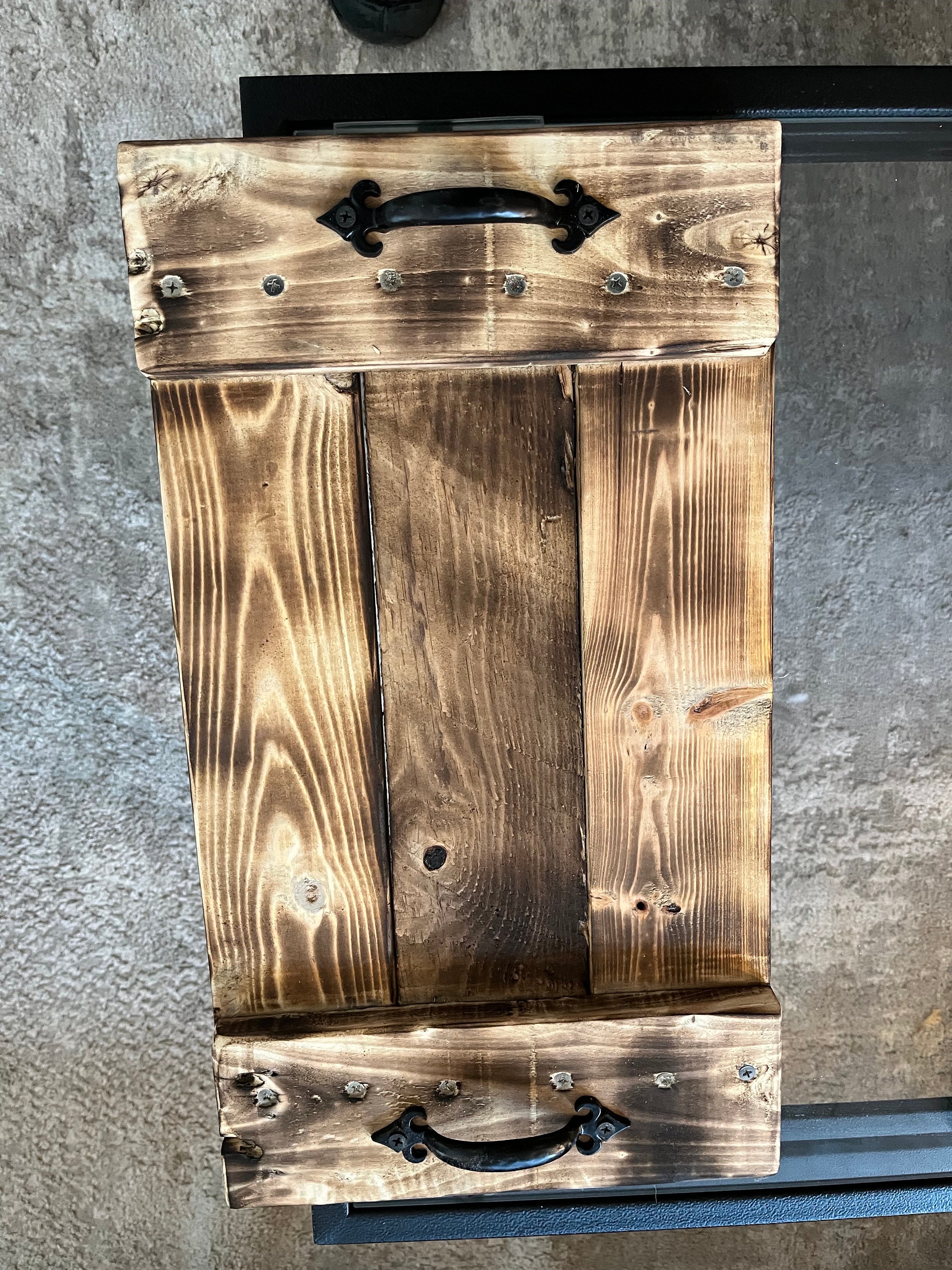 Wood Display Serving Trays - Etsy