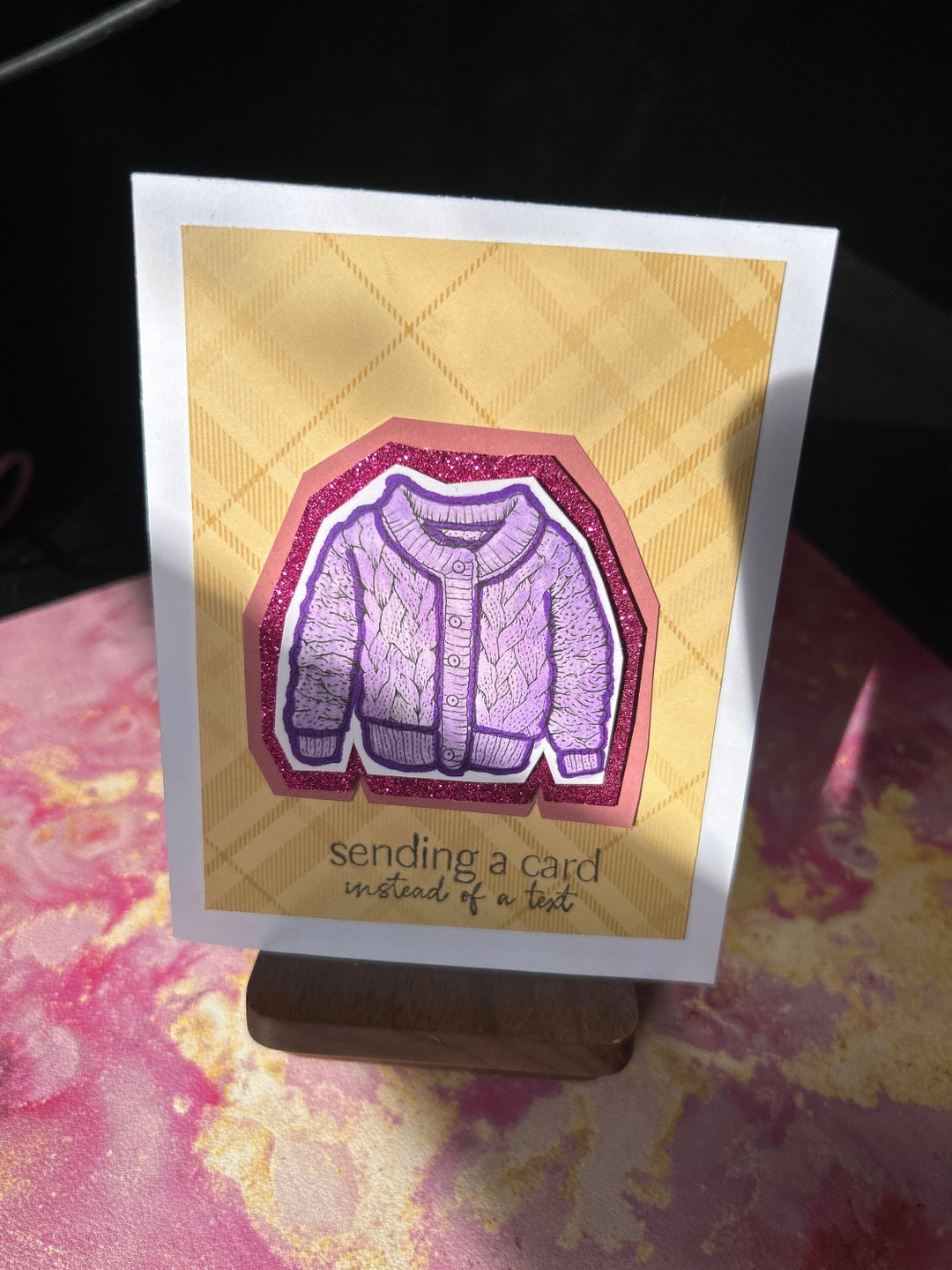Sweater Card - Etsy