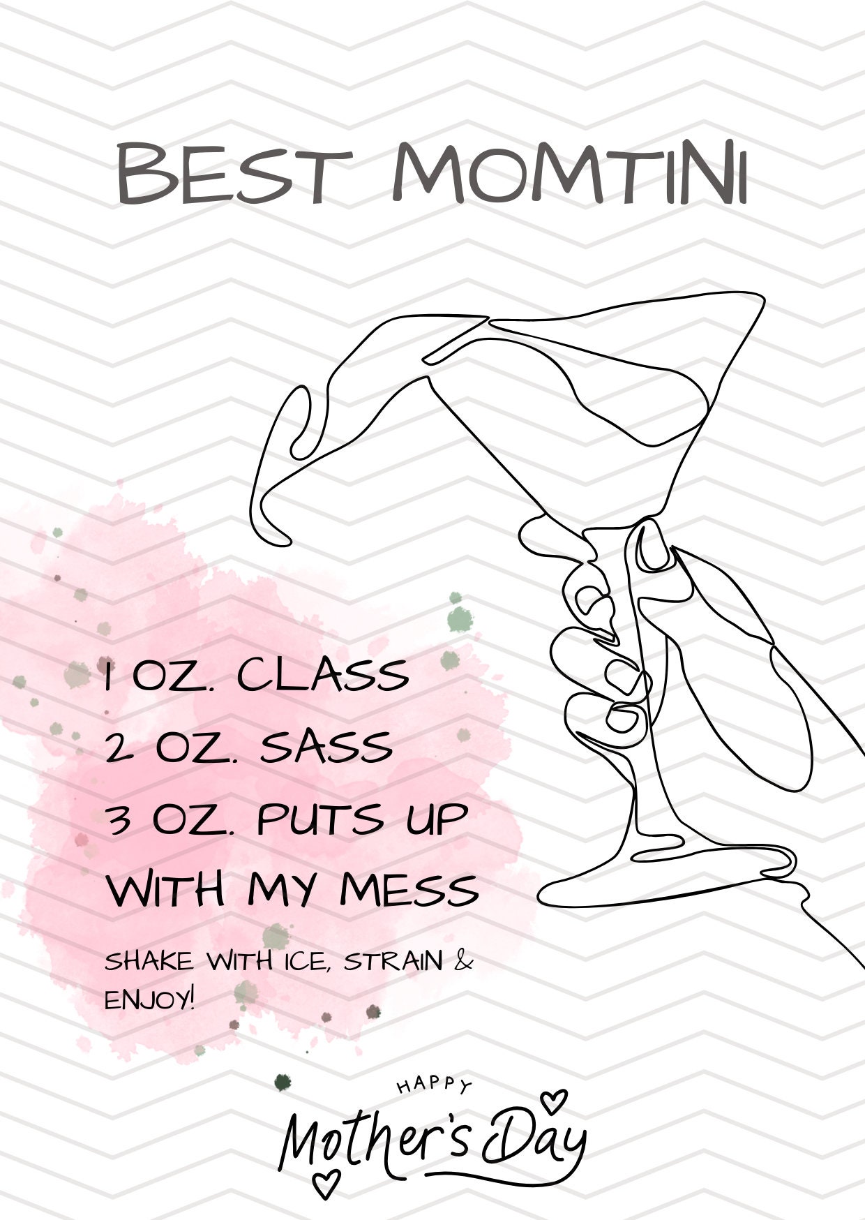 Printable Mother's Day Cards Instant Download Mother's Day Gift ...