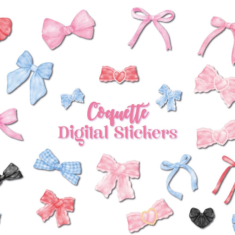 Coquette Stickers - Etsy