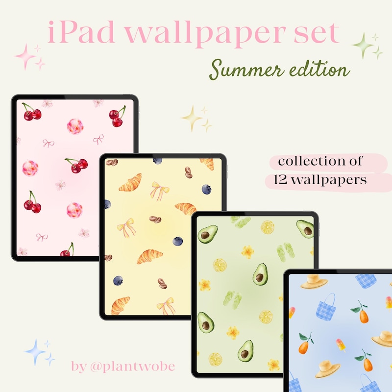 Preppy Wallpaper Summer - Etsy UK