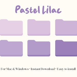 Desktop Folder Icons | Aesthetic Folder Icons | Folder Icons for Mac ...
