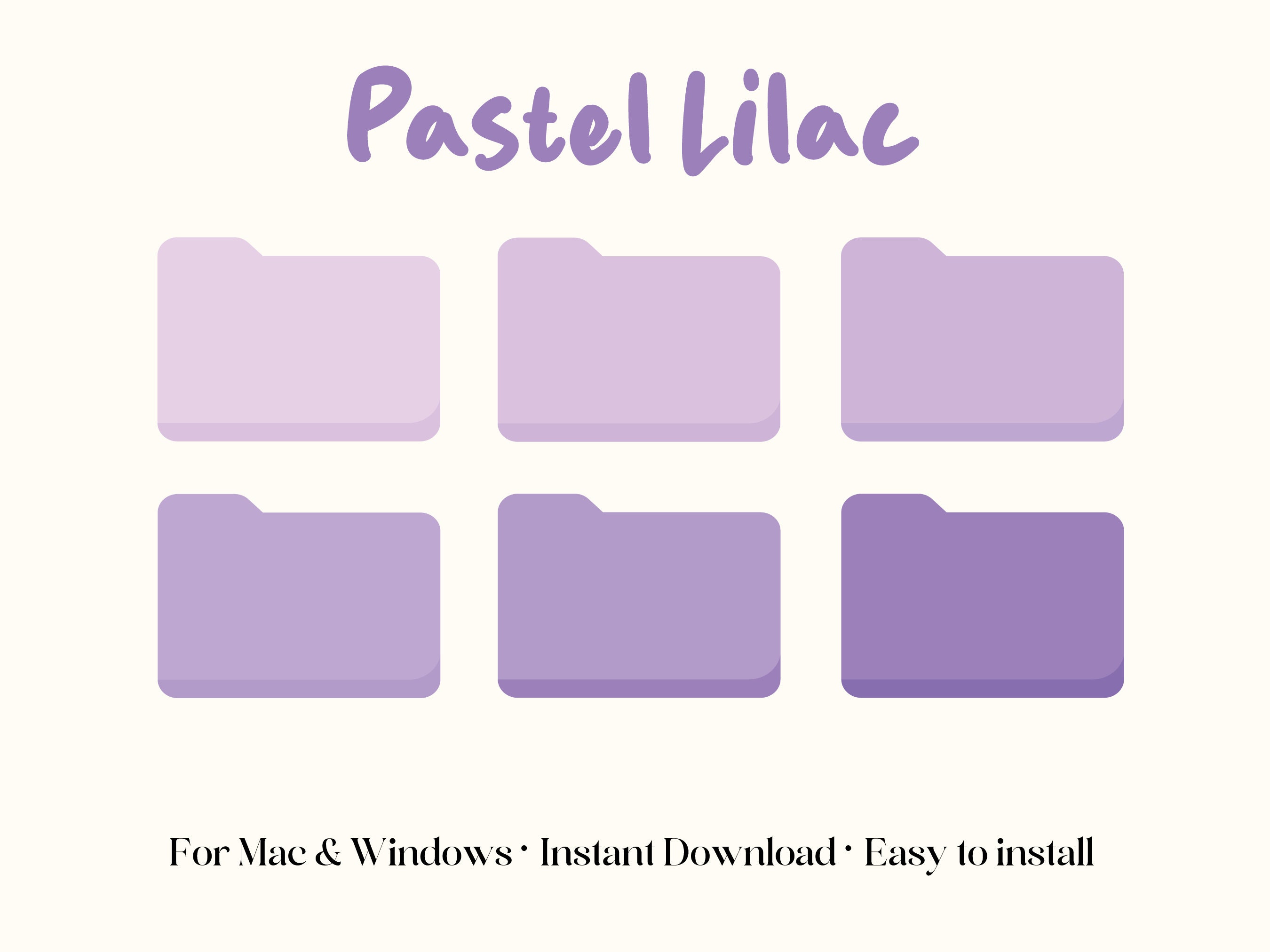 Desktop Folder Icons | Aesthetic Folder Icons | Folder Icons for Mac ...
