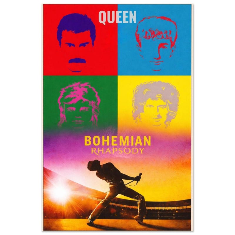 Queen Band Poster - Etsy