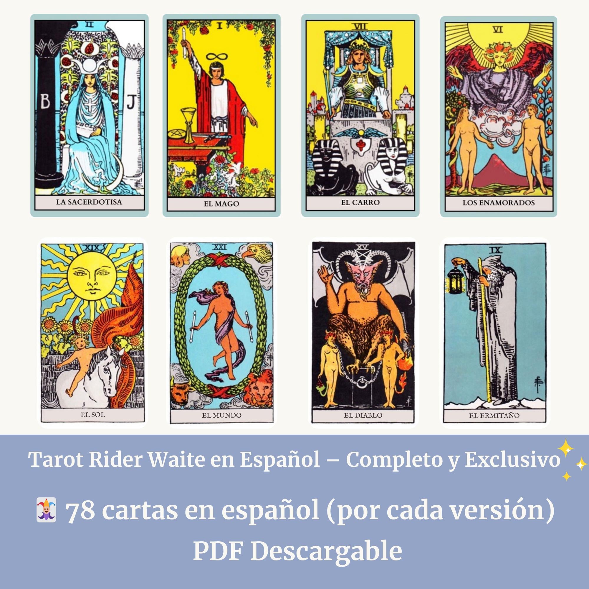 Kit 2 Mazos Tarot Rider Waite En Español | Edición Premium 2025 ...