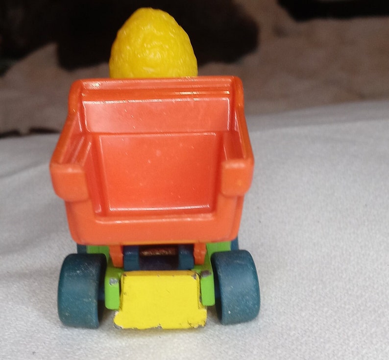 Sesame Street Big Bird Die Cast Dump Truck 1982 - Etsy