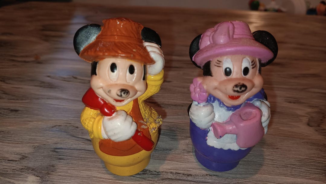 Minnie & Mickey Farmers Toy - Etsy