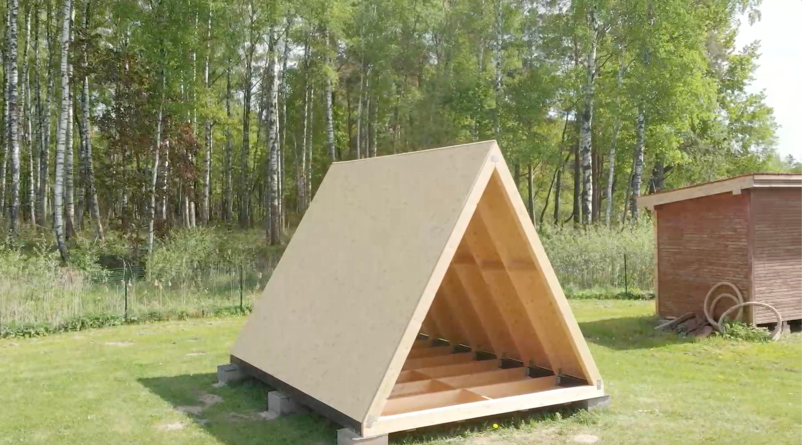 How to DIY A-FRAME for Short Rental Business Part 1 From 2 - Etsy