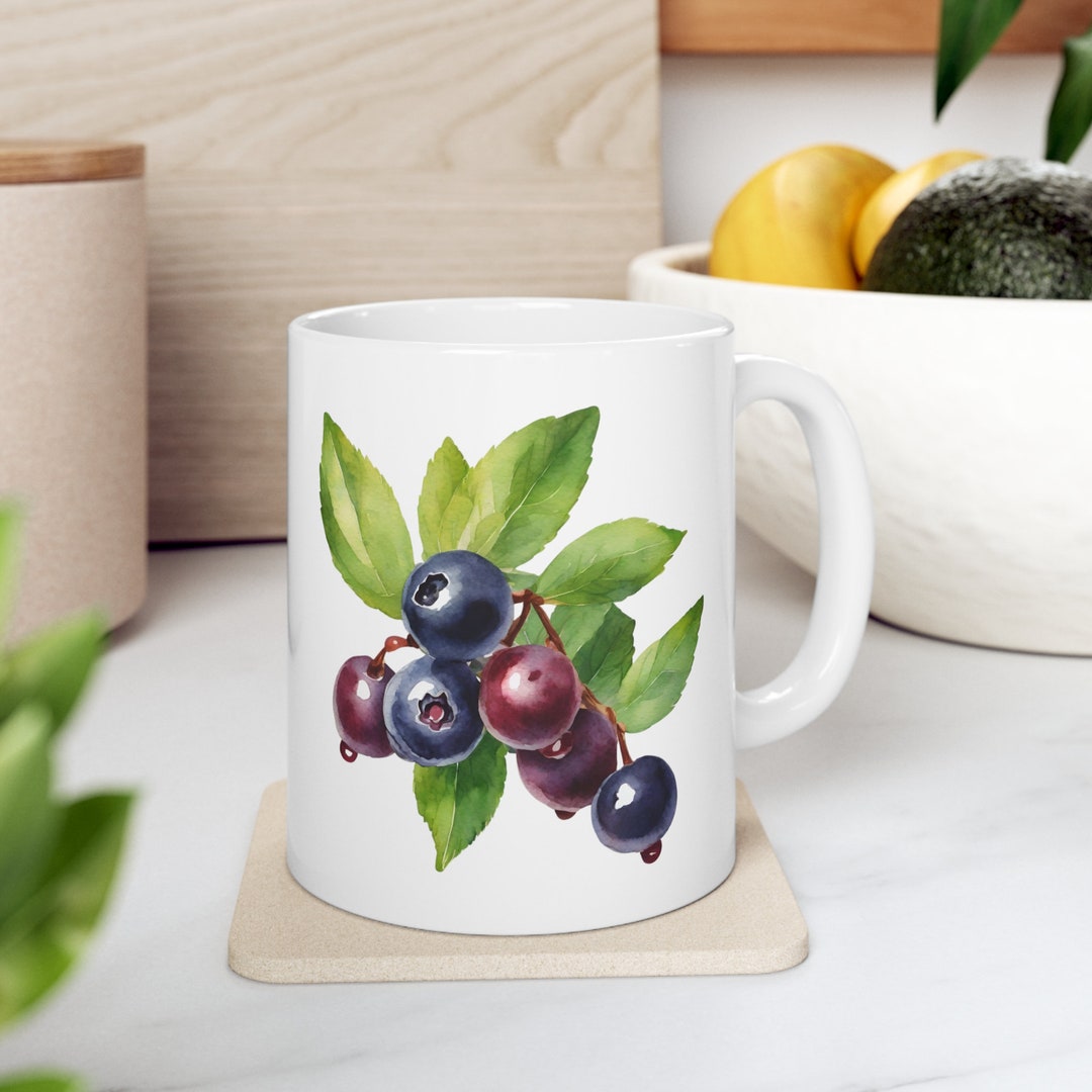 Huckleberry Heaven Mug, Huckleberry Coffee Cup, Huckleberry Lover ...
