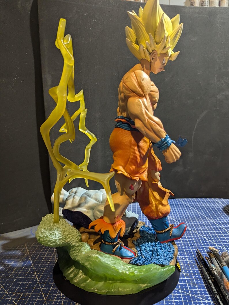Dragon Ball Z Figur. Goku VS Frieza - Etsy.de