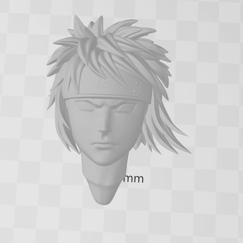 Bust Minato Stl - Etsy