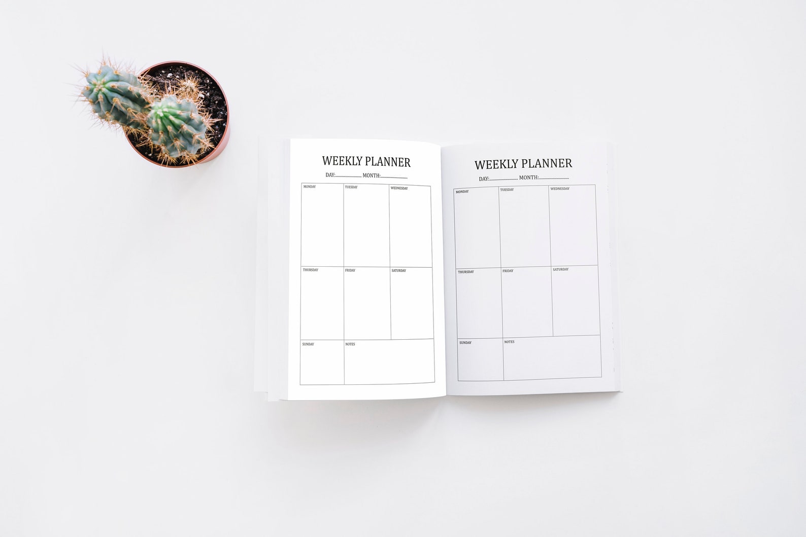 Weekly Planner Fillable Planner Template ınstant Download A4 A5 Sizes ...