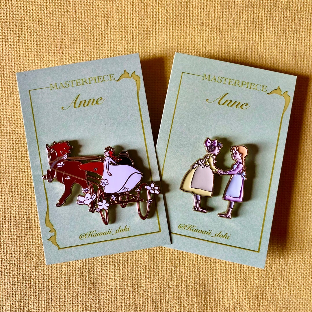Anne of Green Gables - Enamel Pins - Etsy