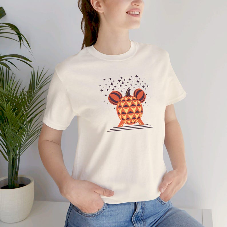 Epcot Ball Spaceship Earth Pumpkin Fall Autumn Unisex Jersey Tee - Etsy