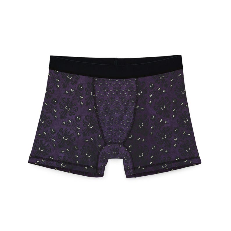 Haunted Mansion Wallpaper Boxer Briefs Men's Halloween Underwear ...