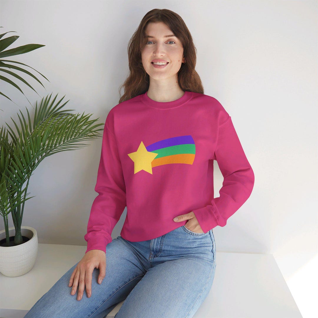 Mable Pines Gravity Falls Shooting Star Unisex Crewneck Sweatshirt - Etsy