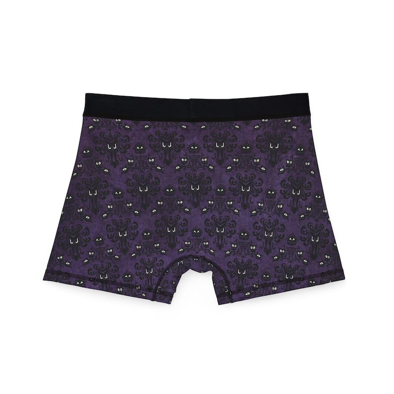Haunted Mansion Wallpaper Boxer Briefs Men's Halloween Underwear ...