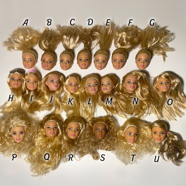 Barbie Doll Heads - Etsy