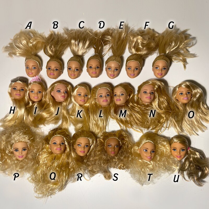 Barbie Doll Head - Etsy