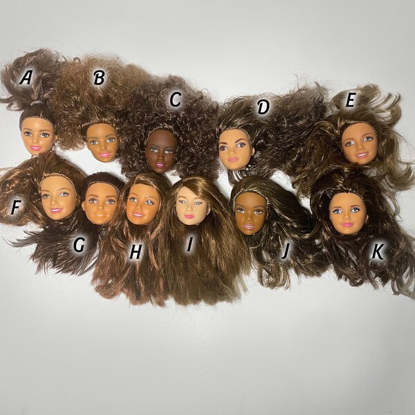 Barbie Doll Heads - Etsy