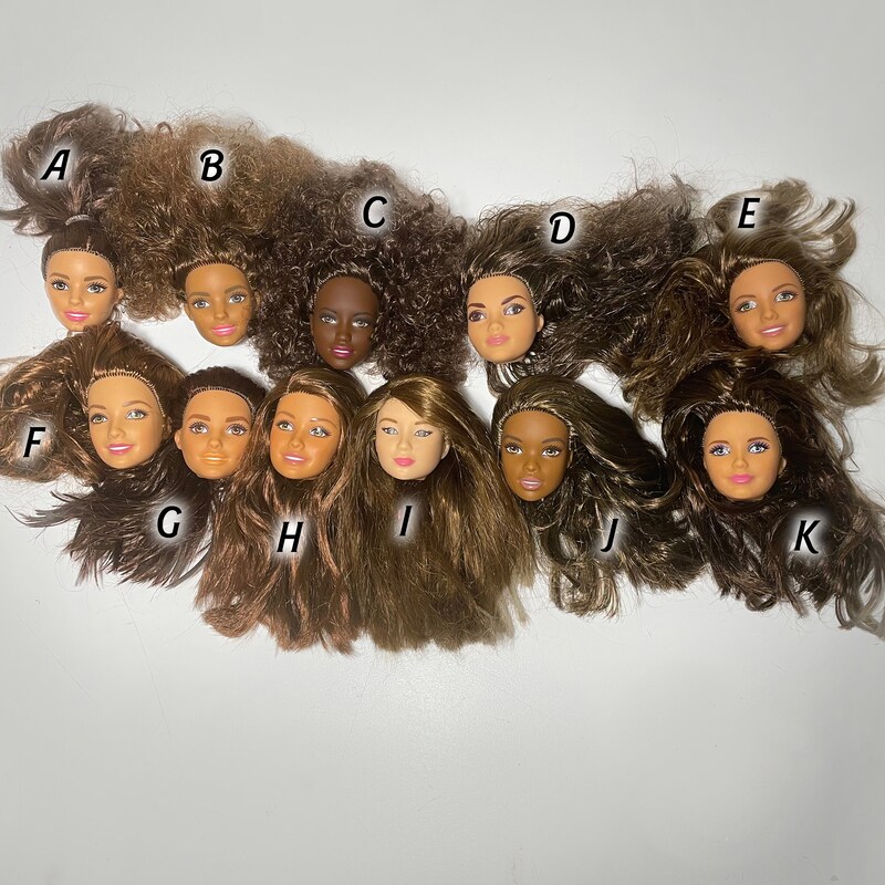 Barbie Doll Head - Etsy