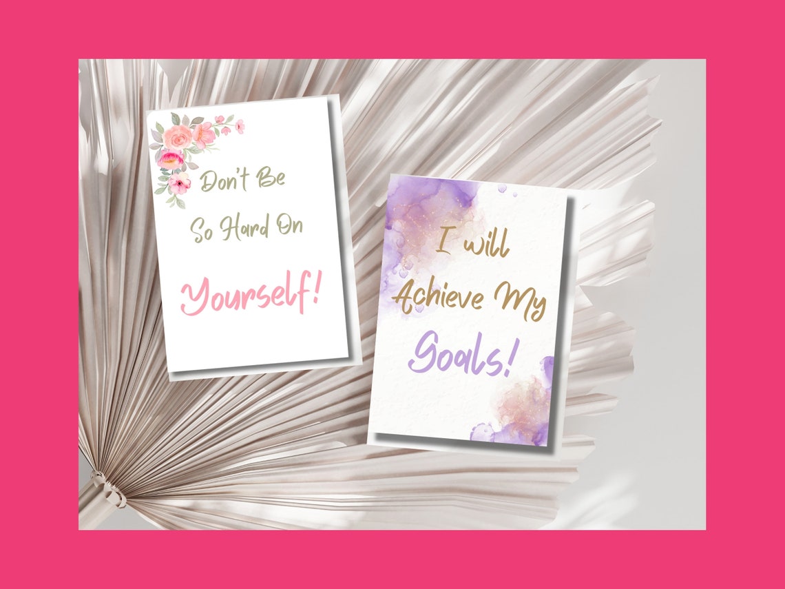 Empowering Affirmation Cards for Women, Motivational Cards Women ...