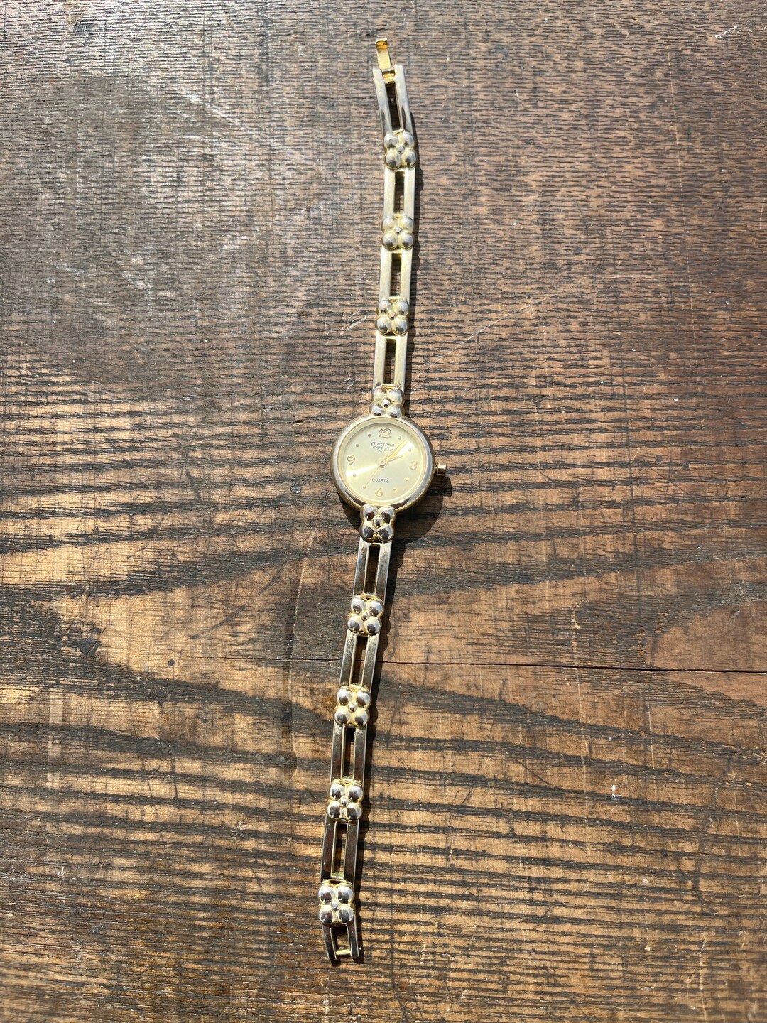 Vintage Working Gold Tone Victoria Rhein Quartz Cocktail Watch 1980s - Etsy