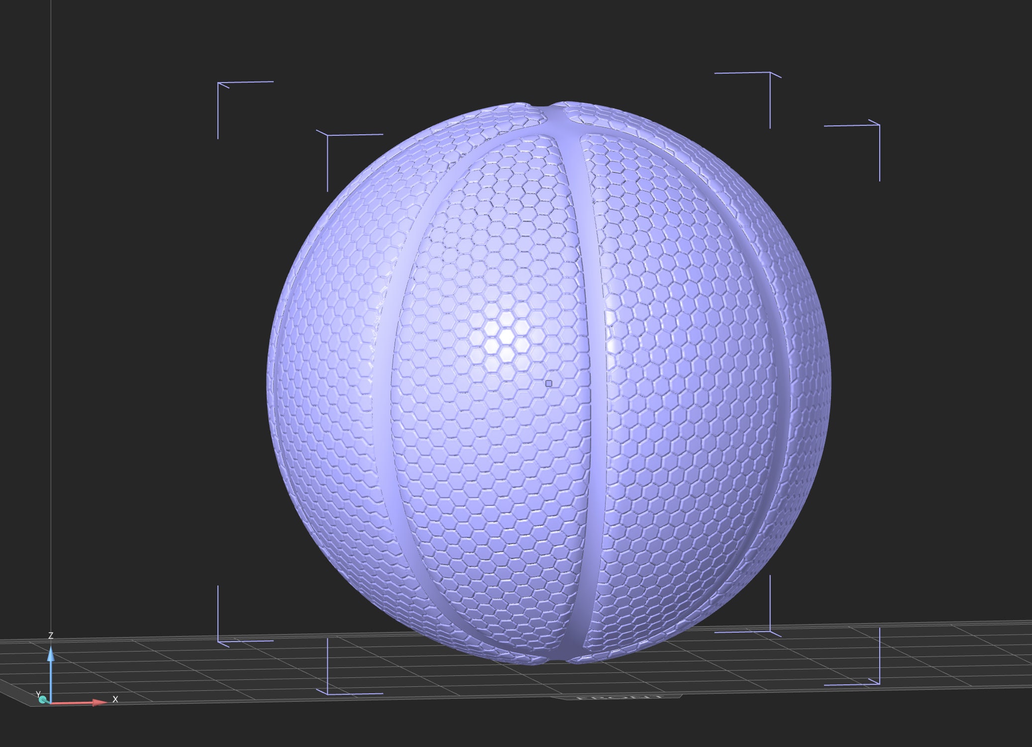 Basketball 3D STL Print File Pre-supported & No Supports - Etsy