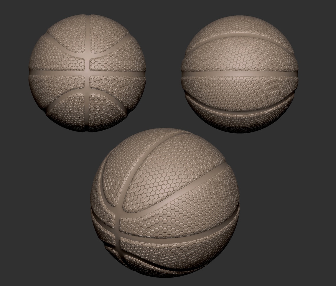 Basketball 3D STL Print File Pre-supported & No Supports - Etsy