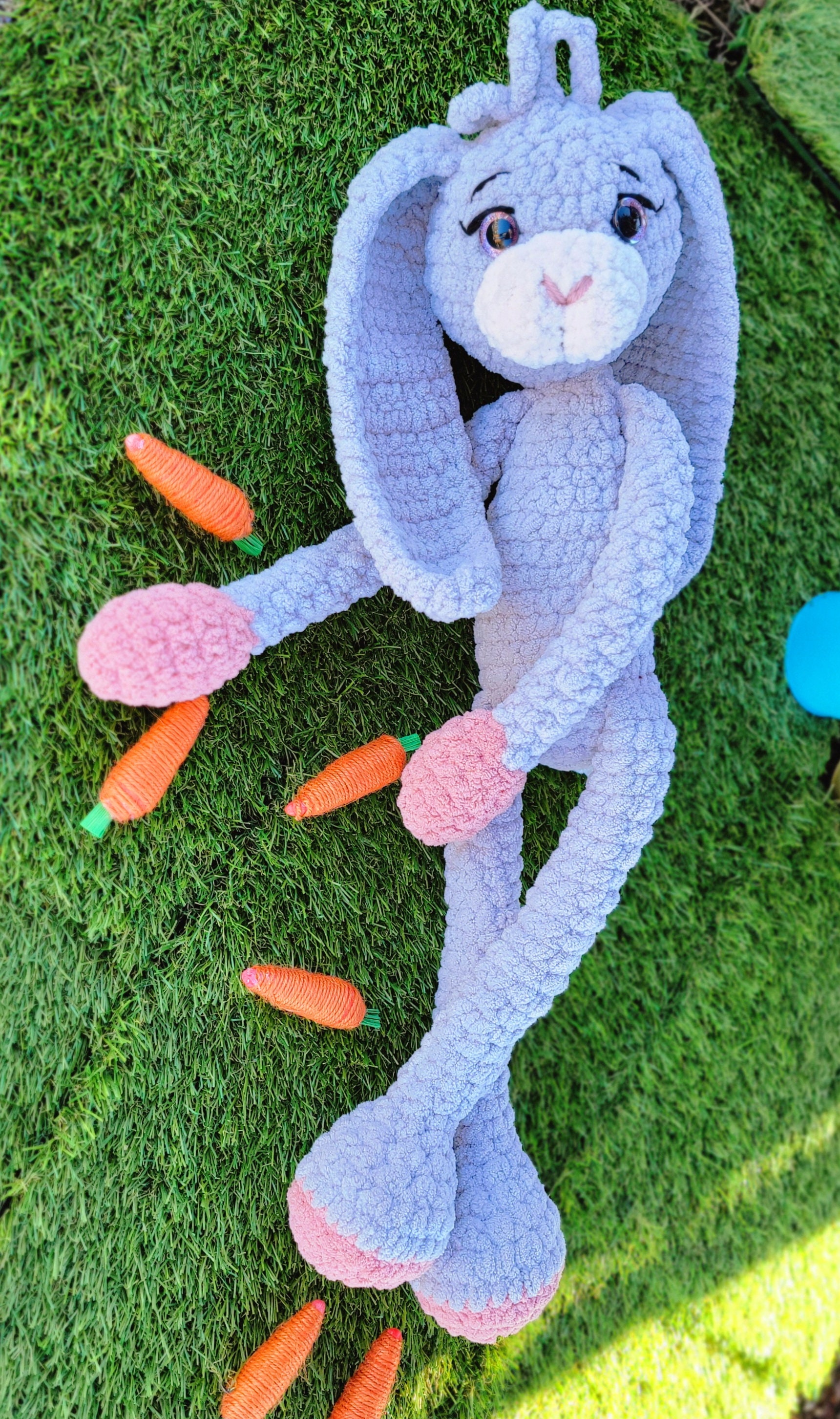 Large Bunny Crochet PATTERN | Rabbit Crochet Pattern | Low Sew Crochet ...