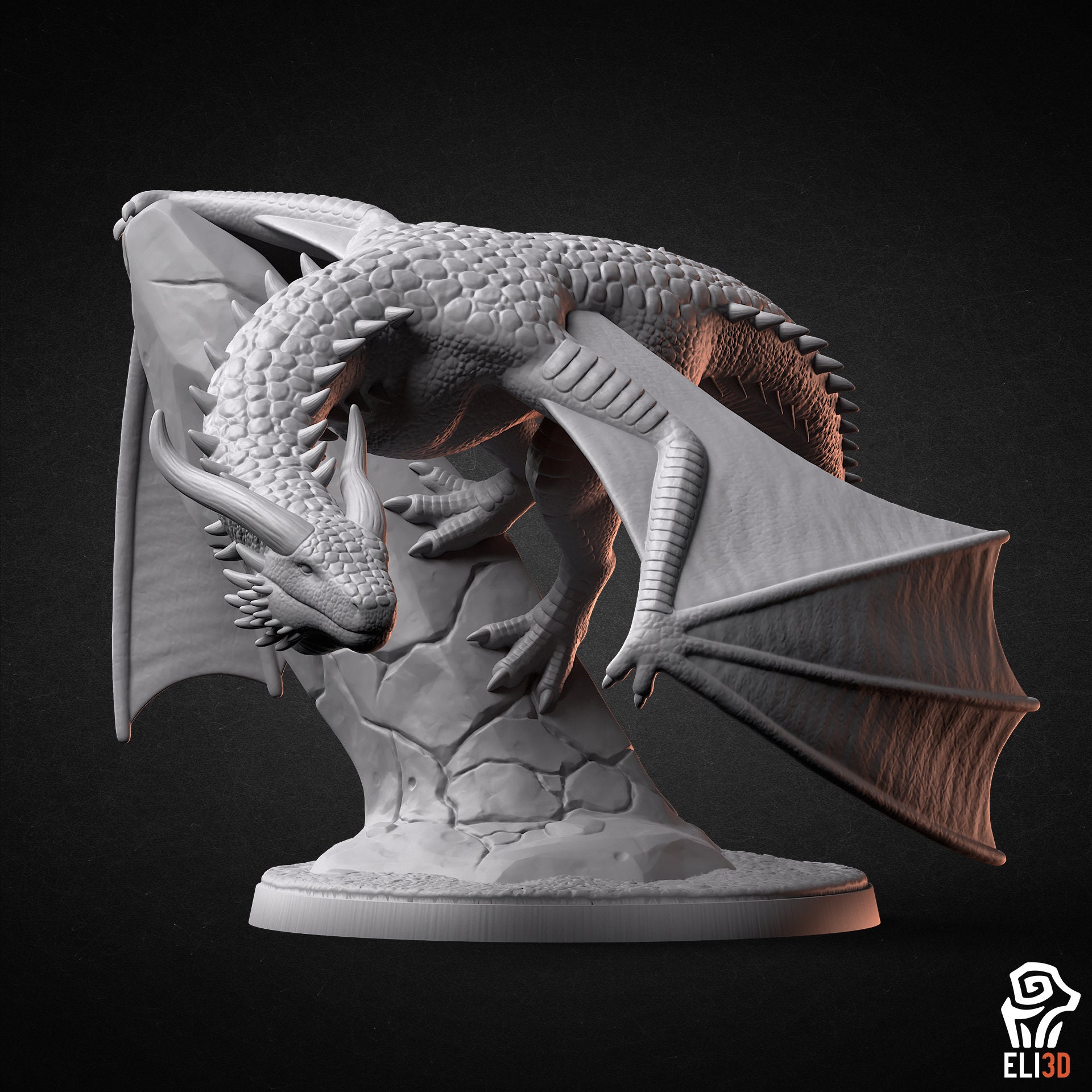 Dragons - STL Files for 3D Printing - Etsy