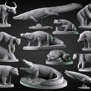Animals Ocean Wildlife STL Files for 3D Printing - Etsy
