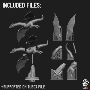 Dragons - STL Files for 3D Printing - Etsy