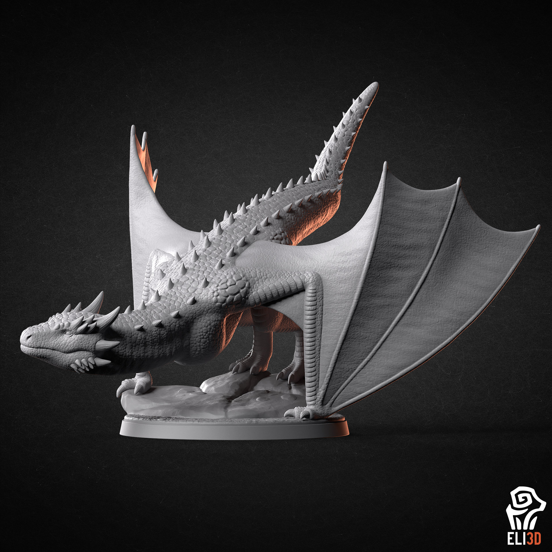 Dragons STL Files for 3D Printing - Etsy