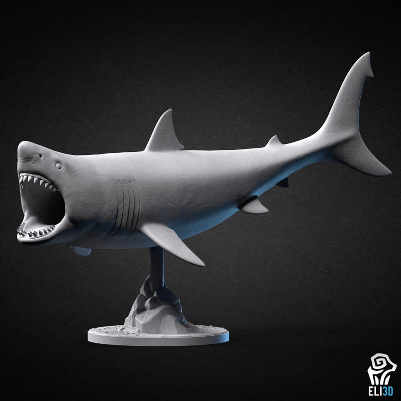 Shark Jaws 3d Print - Etsy