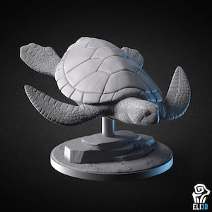 3dprint Stl File Sea Turtle - Etsy