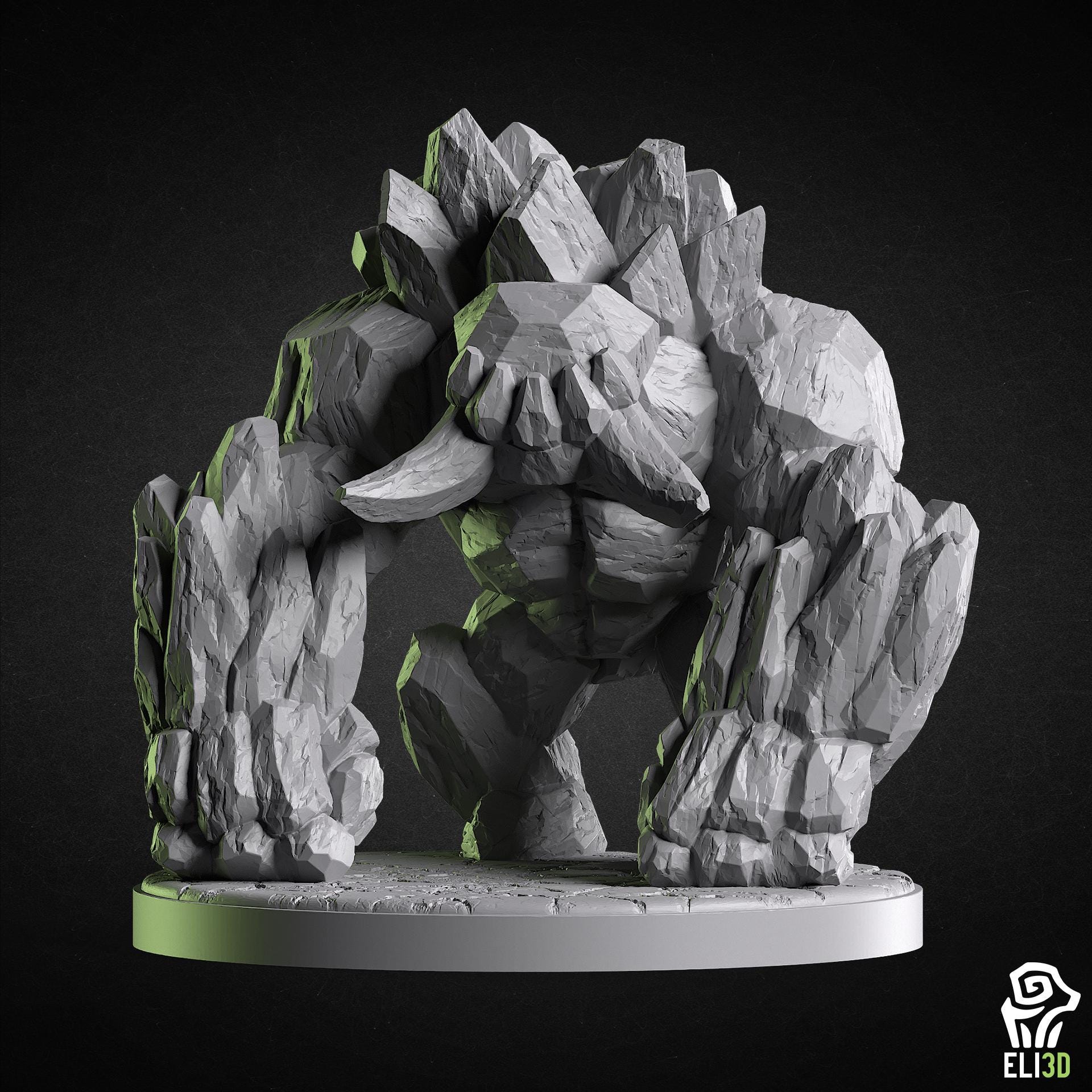Stone Golems - STL Files for 3D Printing - Etsy
