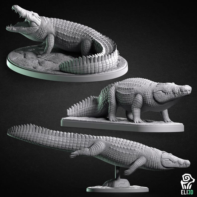 Animals - Swamp Wildlife - STL Files for 3D Printing - Etsy