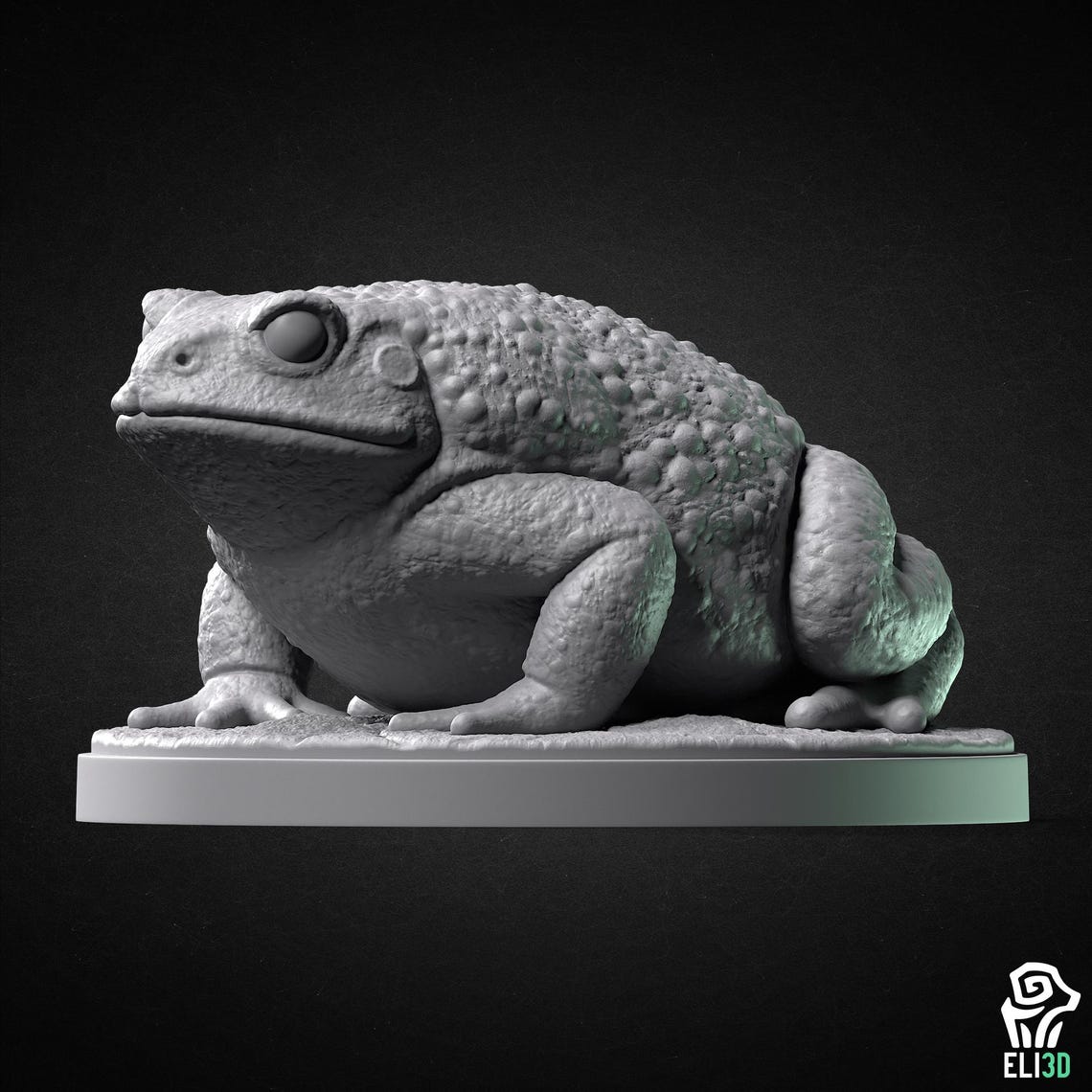 Toad - Animal STL File for 3D Printing - Etsy