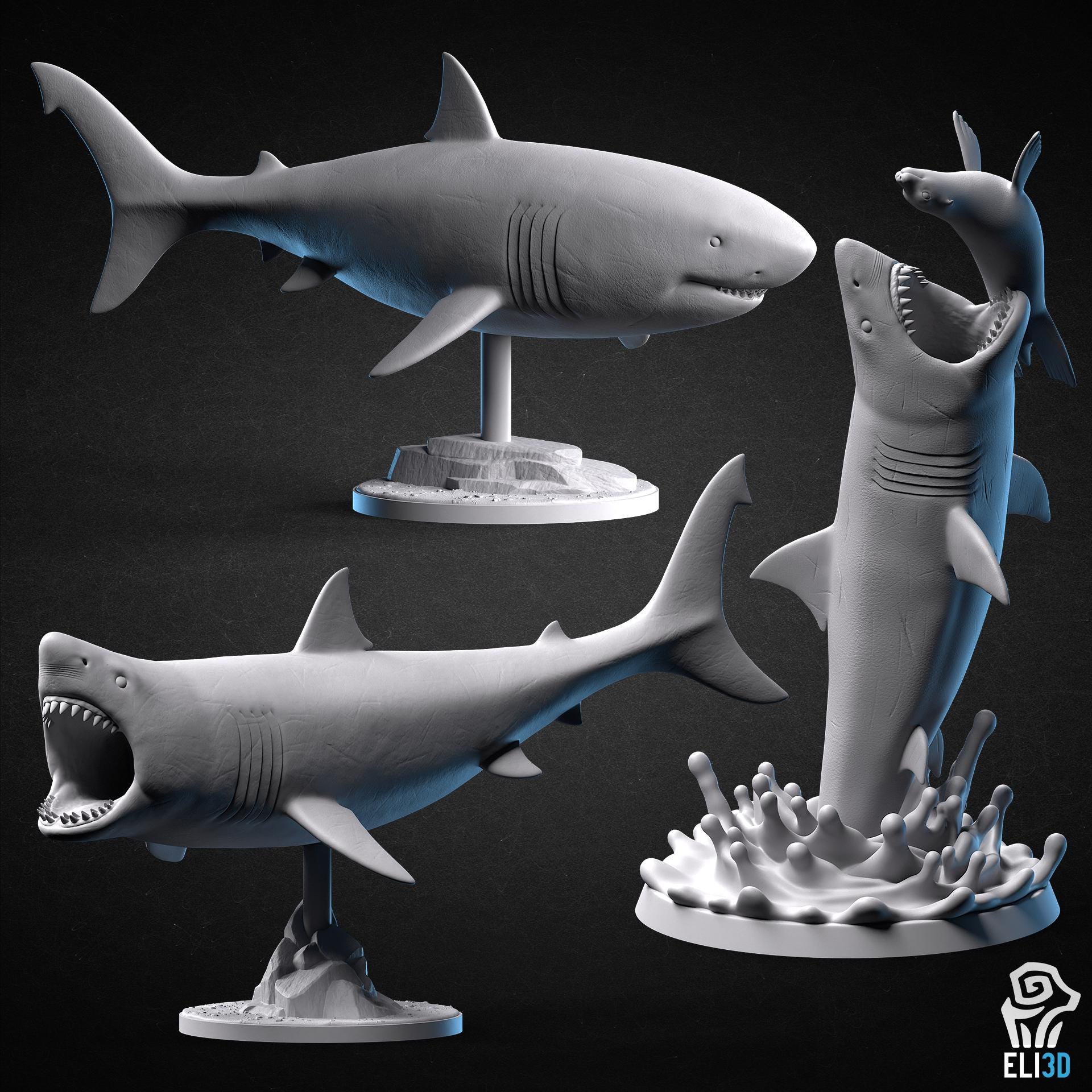 Animals - Ocean Wildlife - STL Files for 3D Printing - Etsy