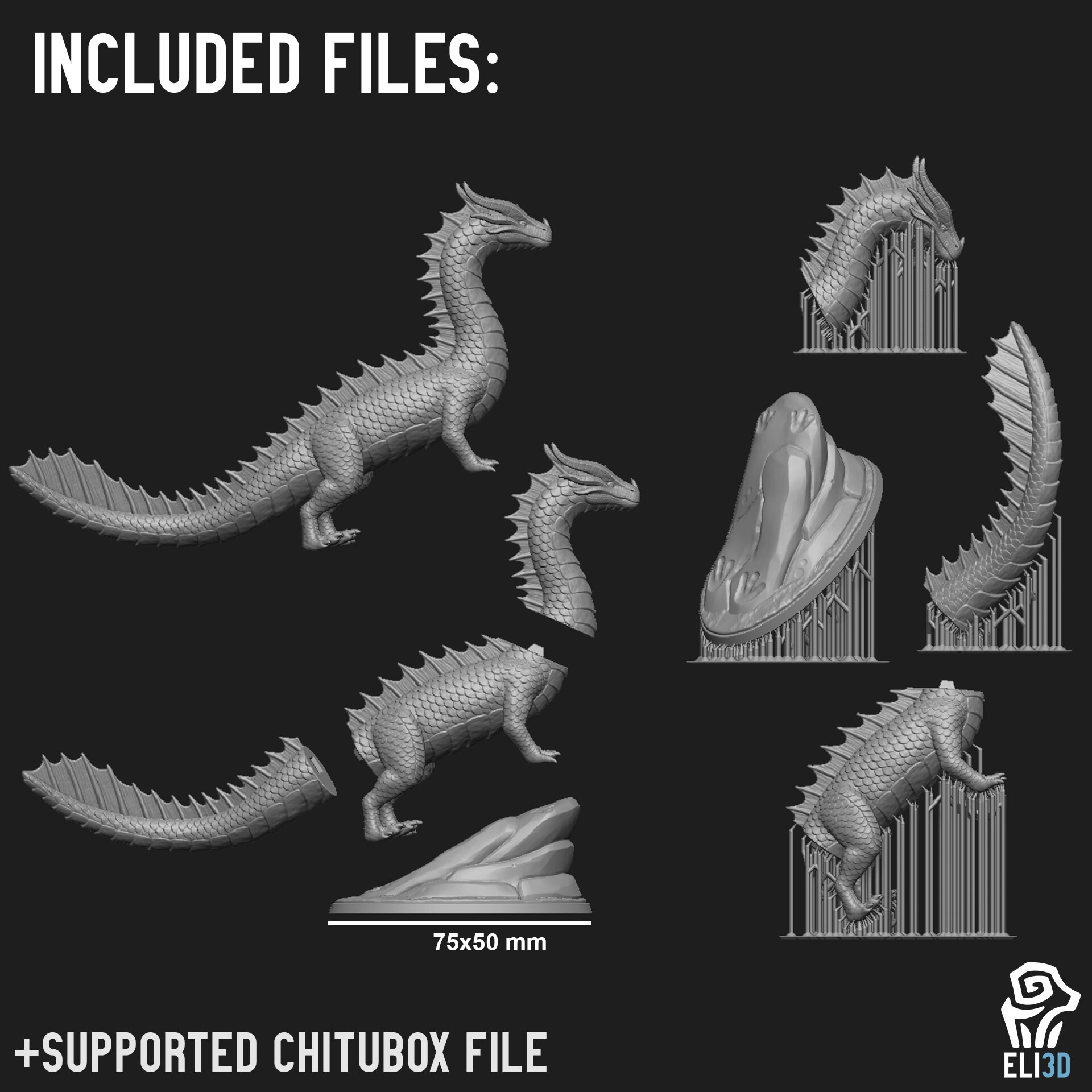 Sea Dragons STL Files for 3D Printing - Etsy
