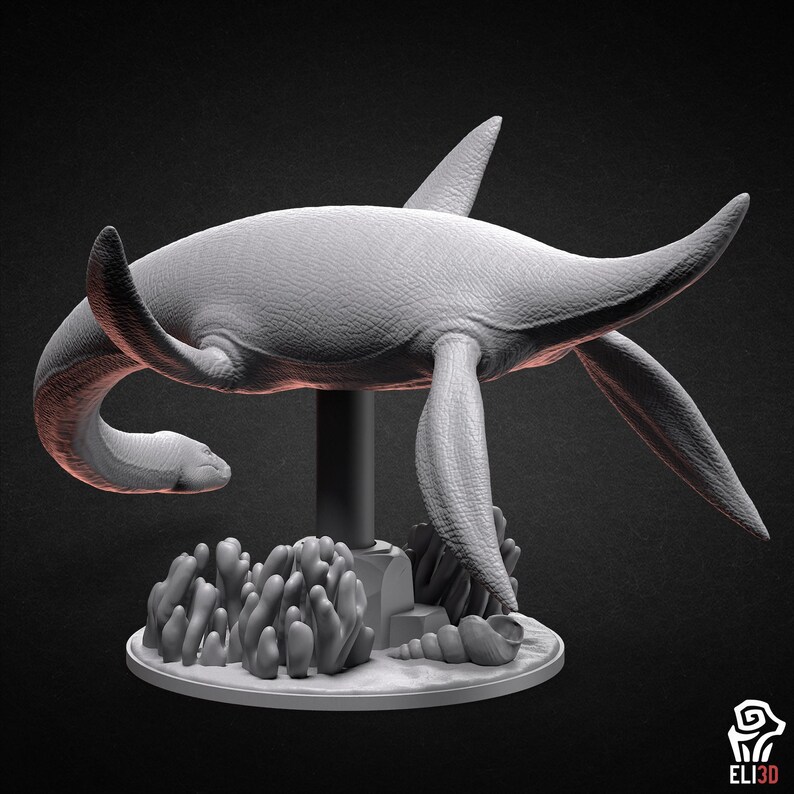 Plesiosaurus - Dino STL File for 3D Printing - Etsy