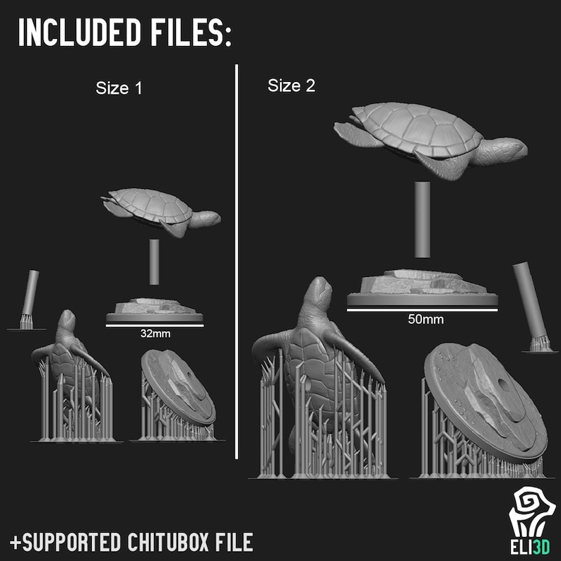 Animals - Ocean Wildlife - STL Files for 3D Printing - Etsy