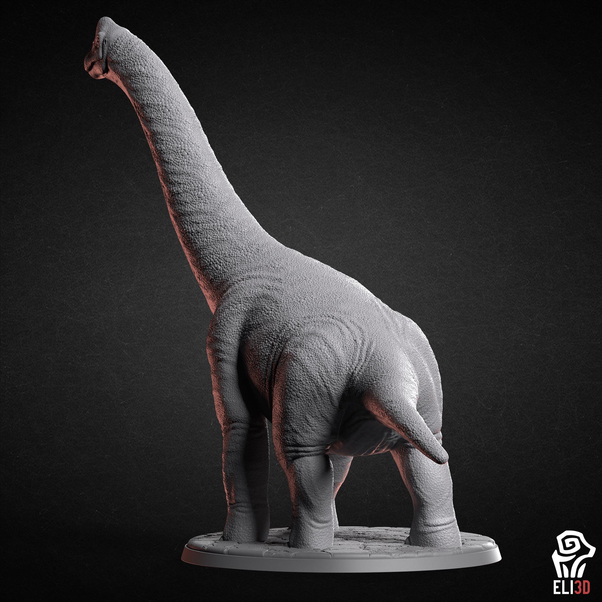 Brachiosaurus - Dino STL File for 3D Printing - Etsy