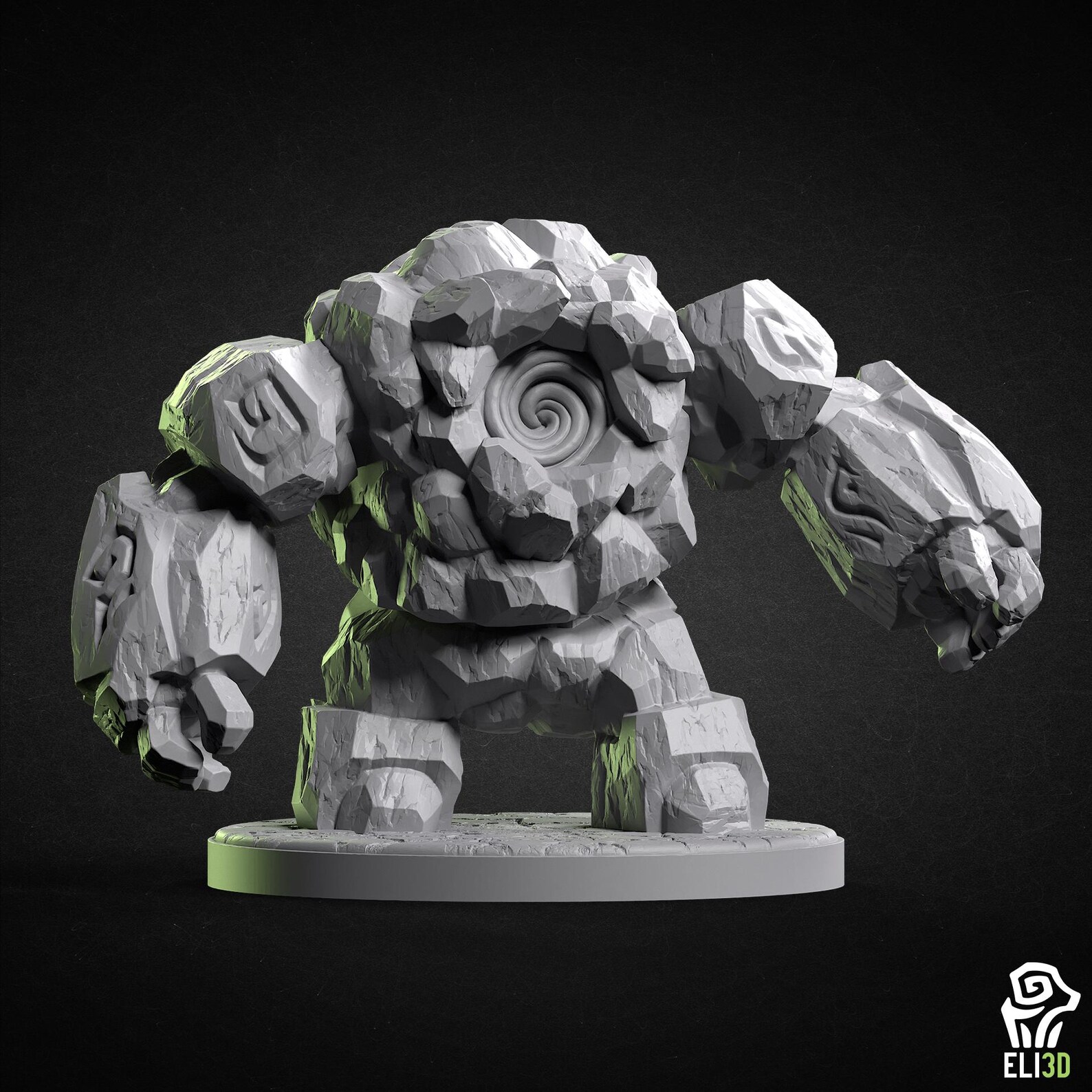 Stone Golems - STL Files for 3D Printing - Etsy