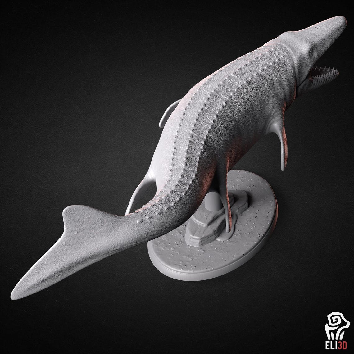 Mosasaurus - Dino STL File for 3D Printing - Etsy